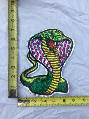 King Cobra Stickers 3 Inches