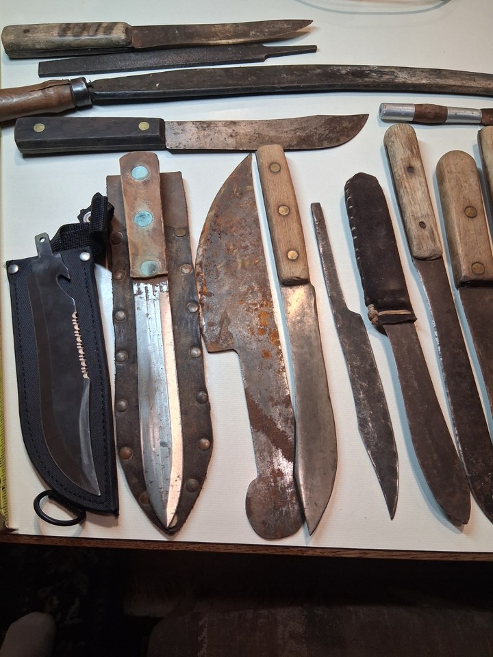 antique fixed blade kife lot | eBay