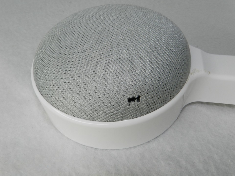 Google Home Mini 1st Generation Model H0A Charcoal & Orange, w/ Power ...