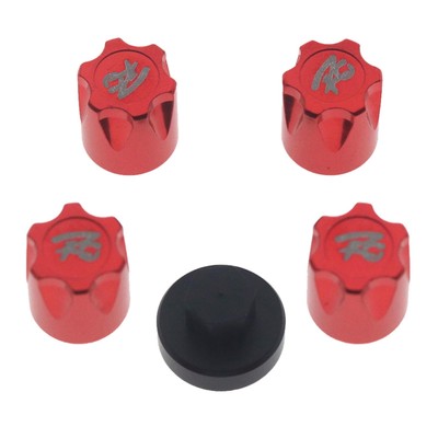 1:10 Aluminum Alloy RC Car Wheel Rim Center Caps M4 Nut For TRX4 Axial ...