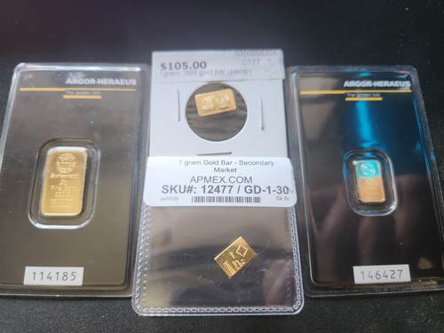 8 Grams Of Gold Argor Apmex Divisible Gold | eBay