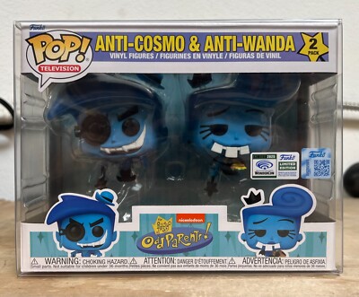 ANTI-COSMO ANTI-WANDA FAIRLY ODDPARENTS 2-PACK WONDER CON EXCLUSIVE w ...