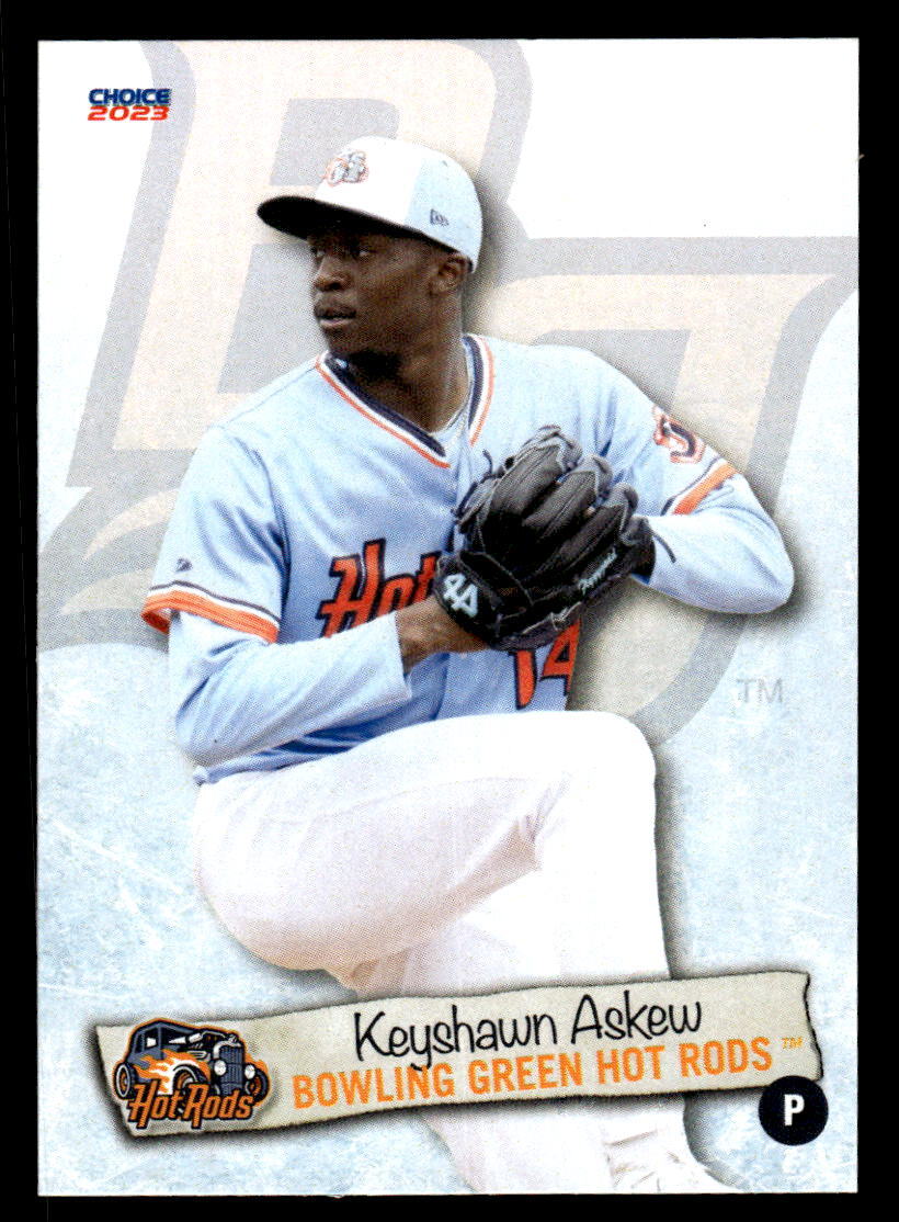Keyshawn Askew 2023 Choice Bowling Green Hot Rods #2 Bowling Green Hot ...