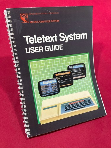 Teletext System User Guide manual book by BBC | eBay