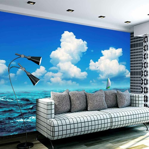 Cloud Purification 3D Full Wall Mural Photo Wallpaper Printing Home ...