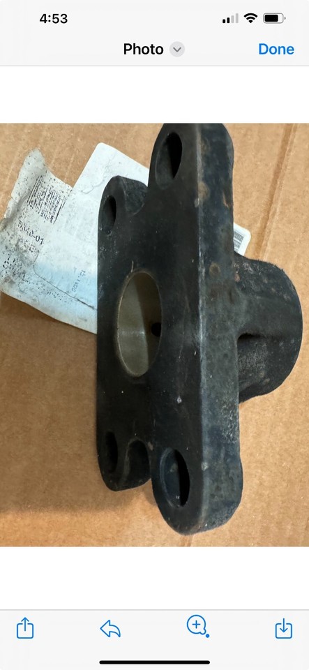 M998 HMMWV HUMVEE NOS STOCK PINTLE BRACKET 7355392 5340-00-408-2432 | eBay