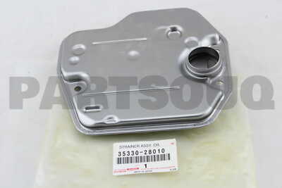 3533028010 Genuine Toyota STRAINER ASSY, VALVE BODY OIL 35330-28010 | eBay