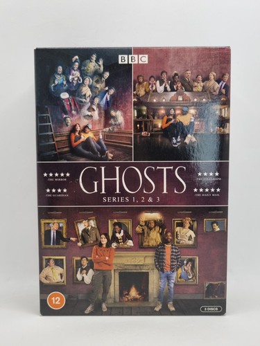 Ghosts BBC Series 1-3 DVD Boxset 3 Discs Comedy Region 2 & 4 2021 ...