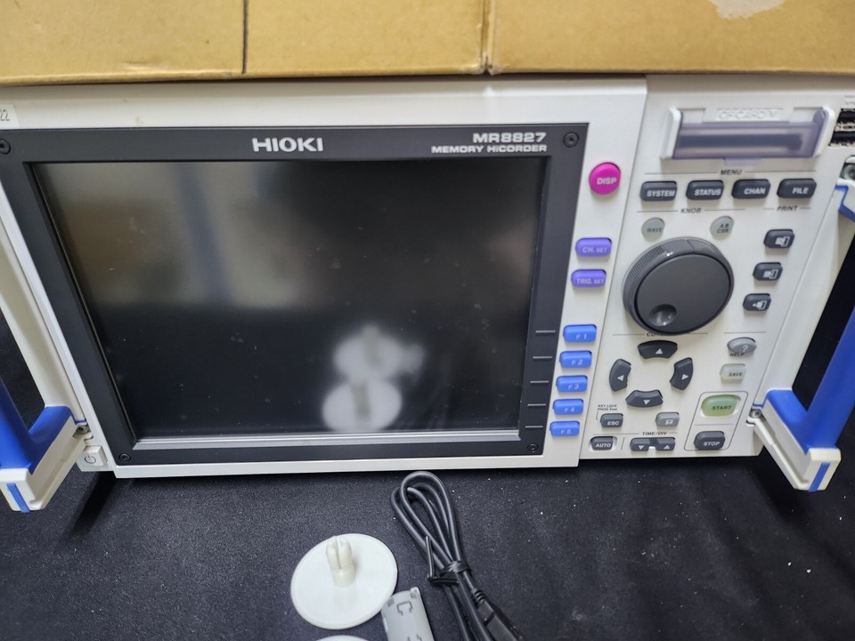 Hioki MR8827 : MEMORY HiCORDER, 8966×16,L9198×32,MR9321-01×8,U8330 ...