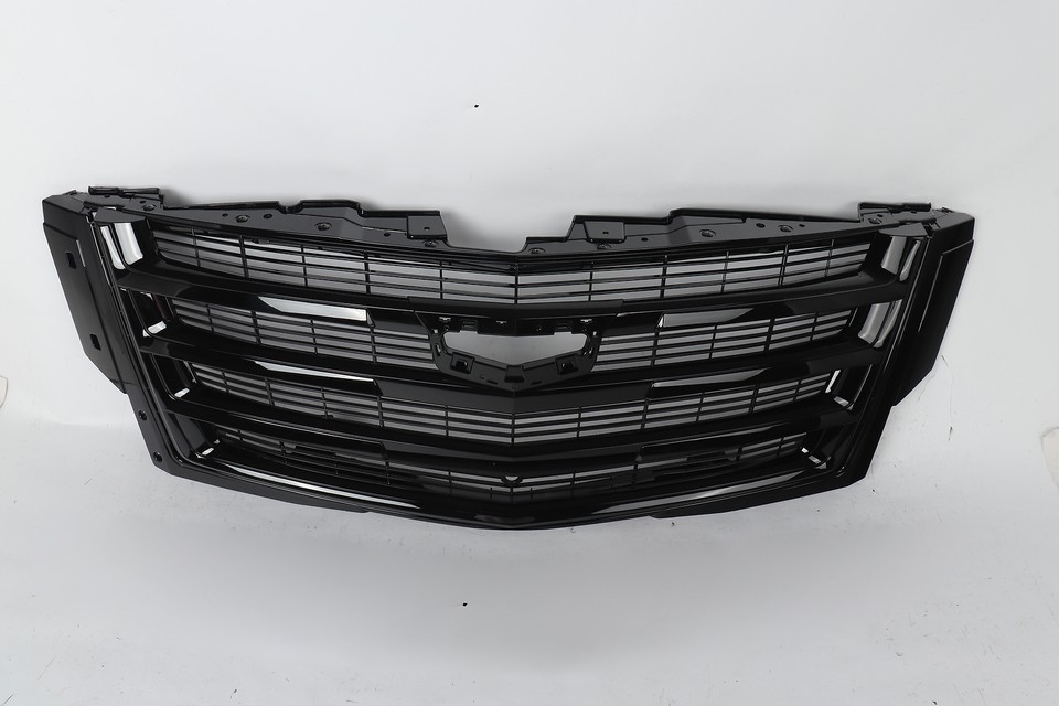 Gloss Black Front Upper Grill Grille For 2015-2020 Cadillac Escalade ...