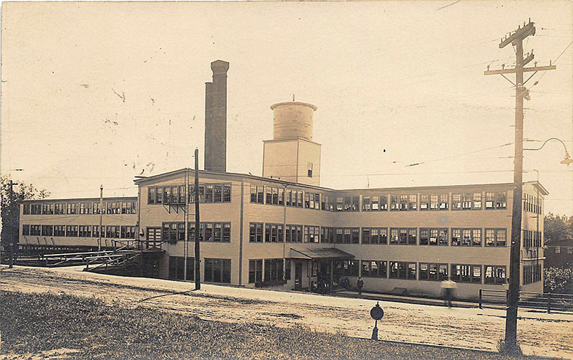 Springvale ME Factory in 1911 RPPC Postcard | eBay