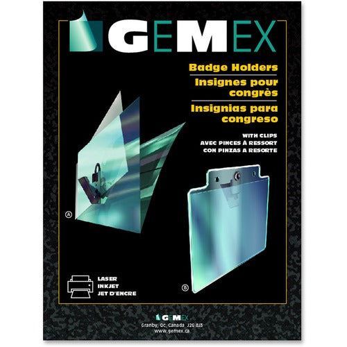 Gemex Badge Holder with Clip - GMXCL225 | eBay