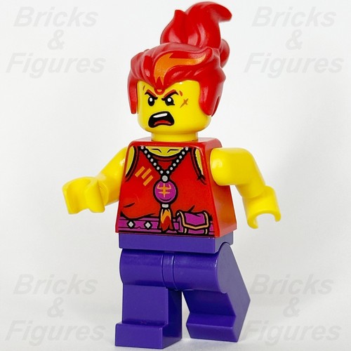 LEGO® Monkie Kid Red Son Minifigure Tank Top Purple Legs Minifig 80054 ...