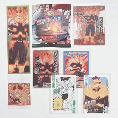 My Hero Academia Endeavor Card & More Merchandise Assortment Set Japan ...