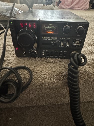 icom IC-245 2M all mode FM/SSB/CW mobile portable ham transceiver ...