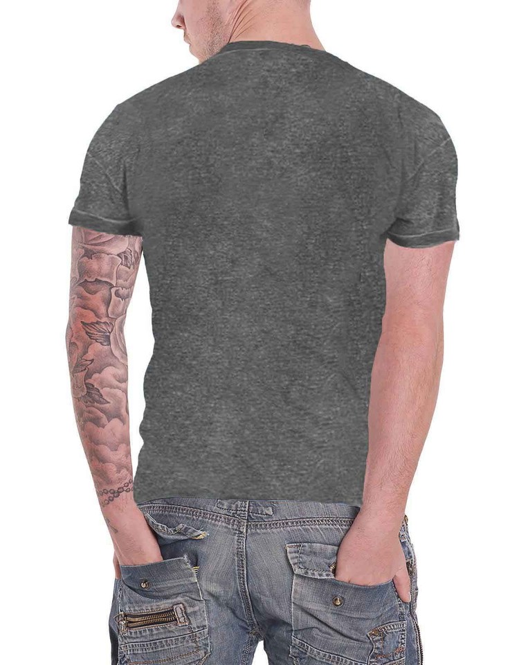 Slipknot T Shirt World Tour Tribal Band Logo Official Charcoal Grey ...