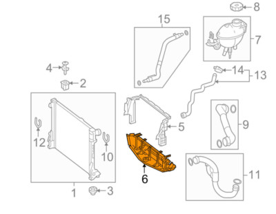 NEW MERCEDES BENZ E W212 LOWER AIR BAFFLE A2125050430 ORIGINAL | eBay