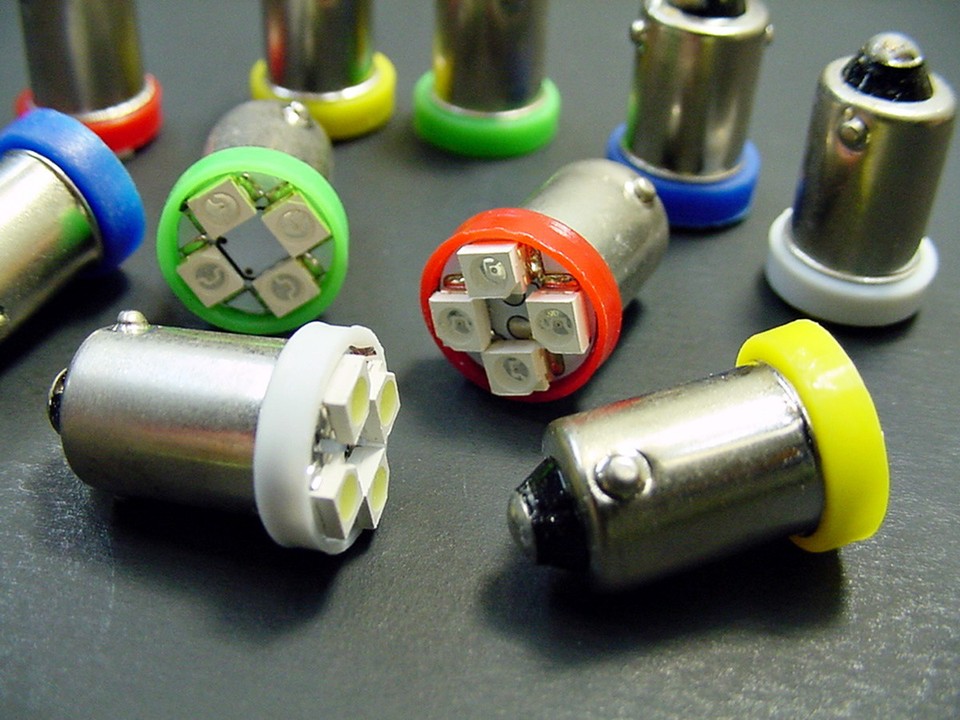 10 PK Fits Ford Linc Merc Asst LEDs Instrument Panel Dash 1815 Lights ...