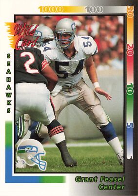 Grant Feasel 1992 Wild Card #222 Seattle Seahawks | eBay