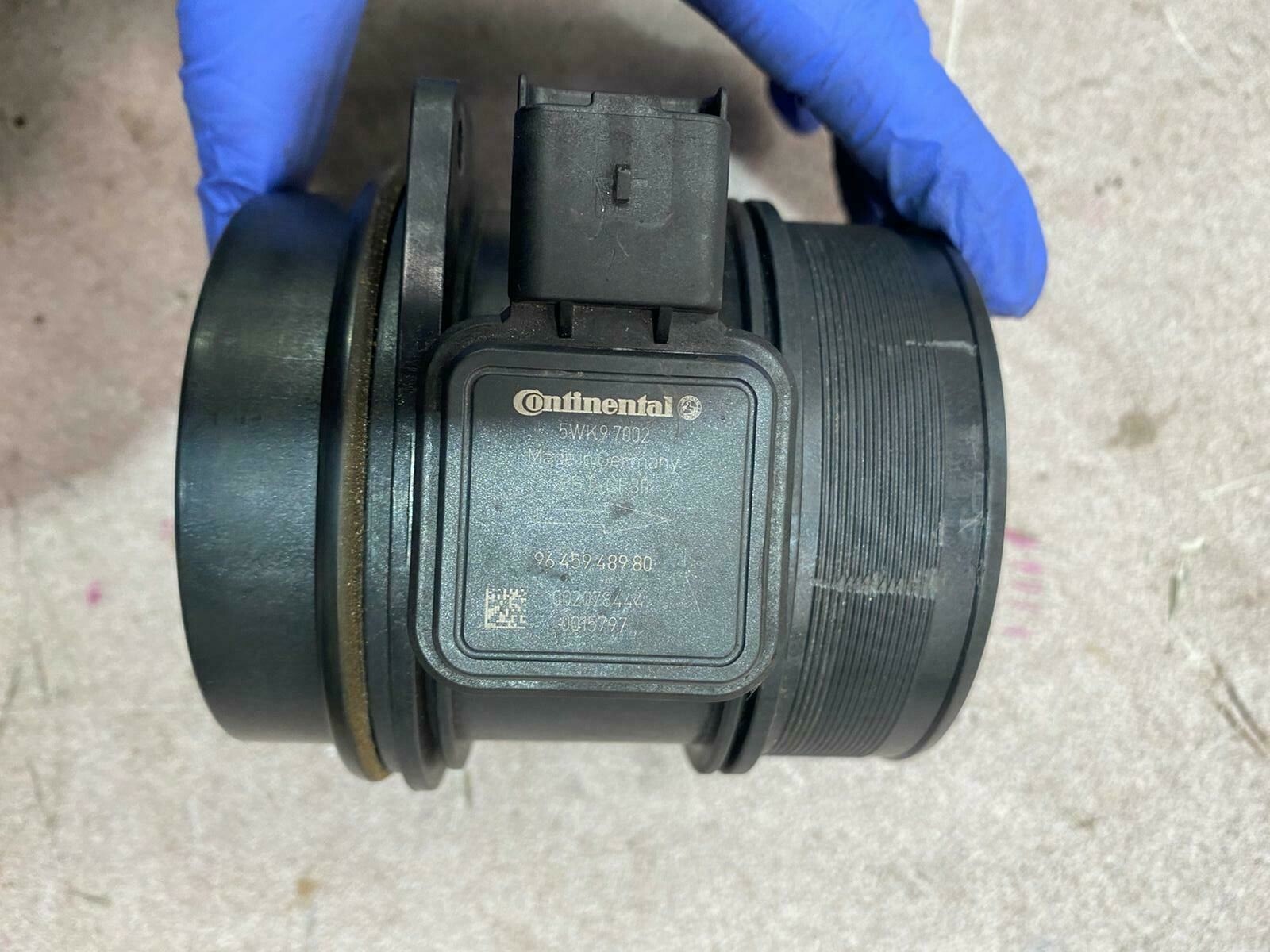PEUGEOT 407 2.0 HDi Genuine Continental MAF Mass Air Flow Sensor Ref ...
