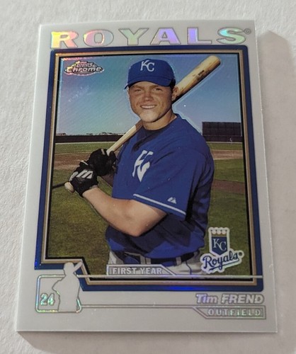 2004 Topps Chrome #218 Tim Frend Refractor Parallel Rookie RC Kansas ...