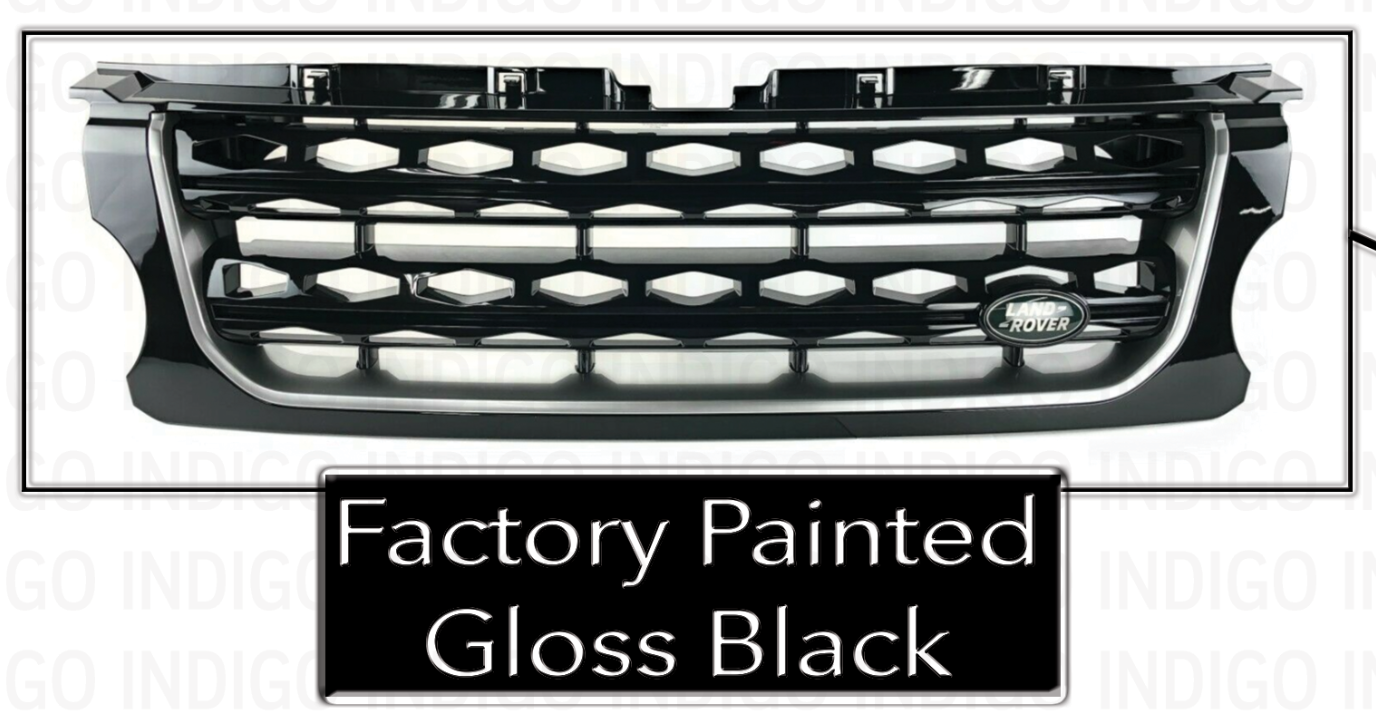 2014-2016 Land Rover LR4 Front Grille in Gloss Black Genuine New ...