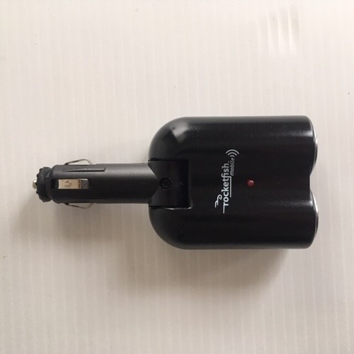 Rocketfish RF-DPADC Mobile Dual Port Car Vehicle Charger Power Adapter ...