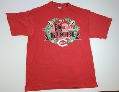 Vintage 1993 Cincinnati Reds Shirt Logo 7 Made In USA Size XL | eBay