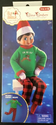 Elf On The Shelf Claus Couture Collection I’m So Fly Christmas Pajamas ...