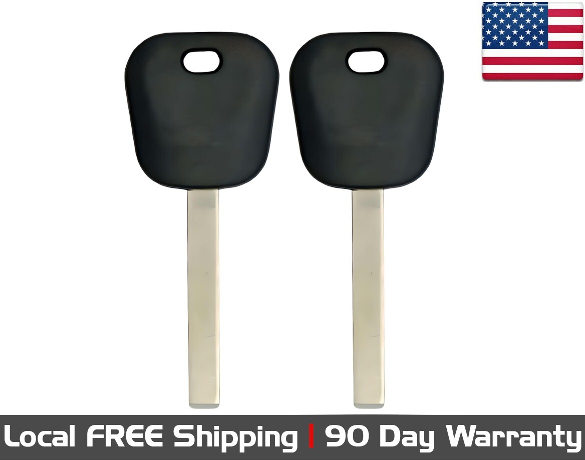 2x New Replacement Transponder Ignition Key For Buick Chevy GMC B119-PT ...