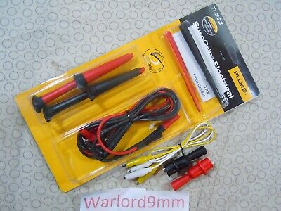 FLUKE TL 223 SUREGRIP ELECTRICAL TEST LEAD SET + EXTRA ACCESSORIES. | eBay
