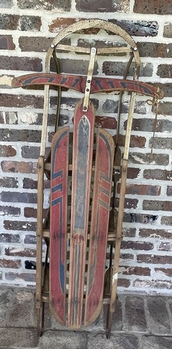 Vintage Silver Streak Sled (1946 Original Parts) | eBay