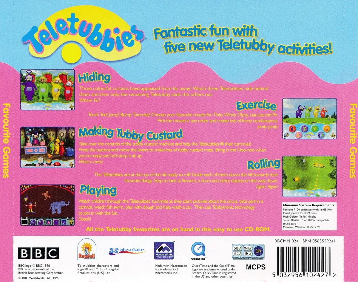 Teletubbies Fun And Games