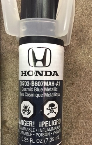 Genuine OEM Honda Touch Up Paint Pen - B-607M Cosmic Blue Metallic | B ...