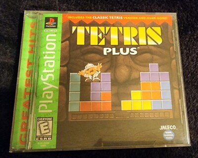 Playstation One PS1 Tetris Plus Greatest Hits - Complete -Tested ...