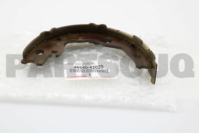 4654042020 Genuine Toyota SHOE ASSY, PARKING BRAKE NO.1, RH/LH 46540 ...