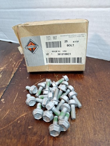 NOS Box Of 23 International 3612106C1 Bolt Hex Flg Hd M6 X16 Tms 4 | eBay