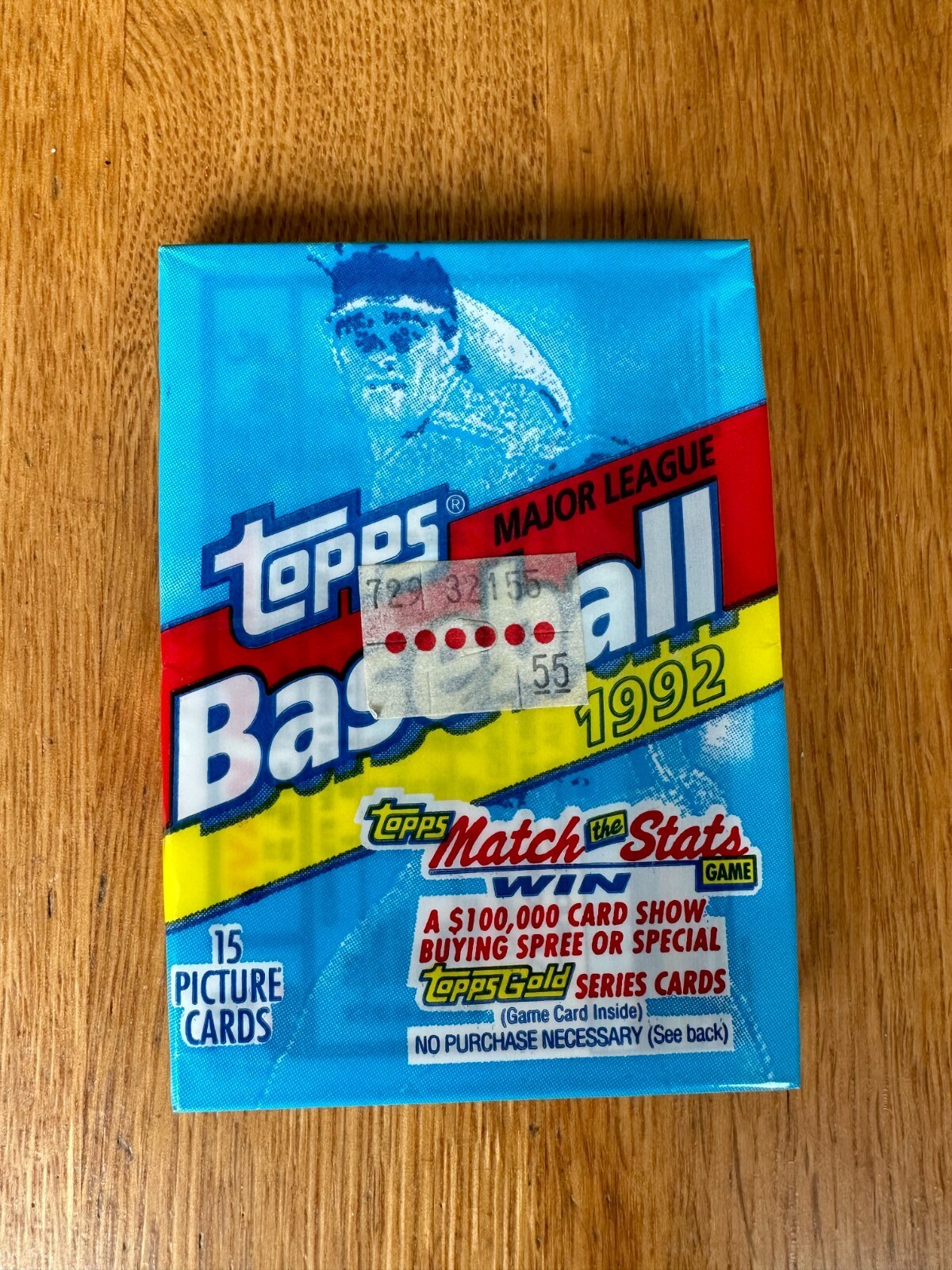 1992 Topps Baseball Wax Pack RC Ivan Rodriquez Rookie Card inside, HALL ...