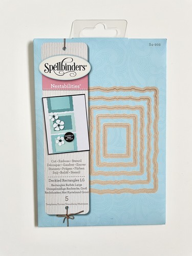 Spellbinders Deckled Rectangles LG | eBay
