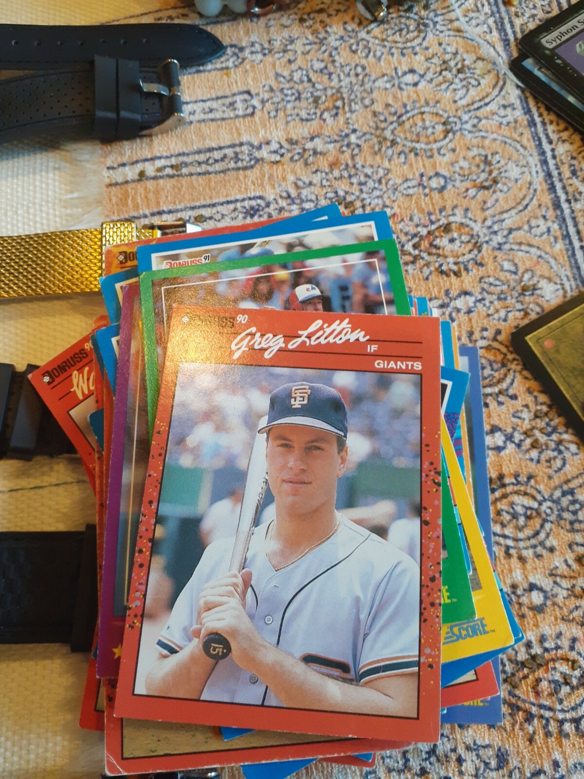 Donruss 90 Greg Litton baseball Card | eBay