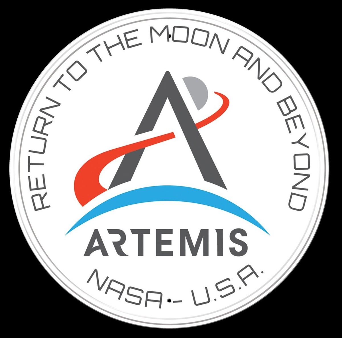 Nasa Moon Logo