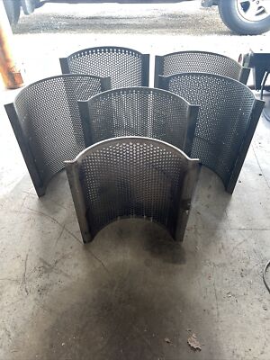 Pulverizer Screen Granulator Screen Metal Grinder CNC LOT OF 6 | eBay