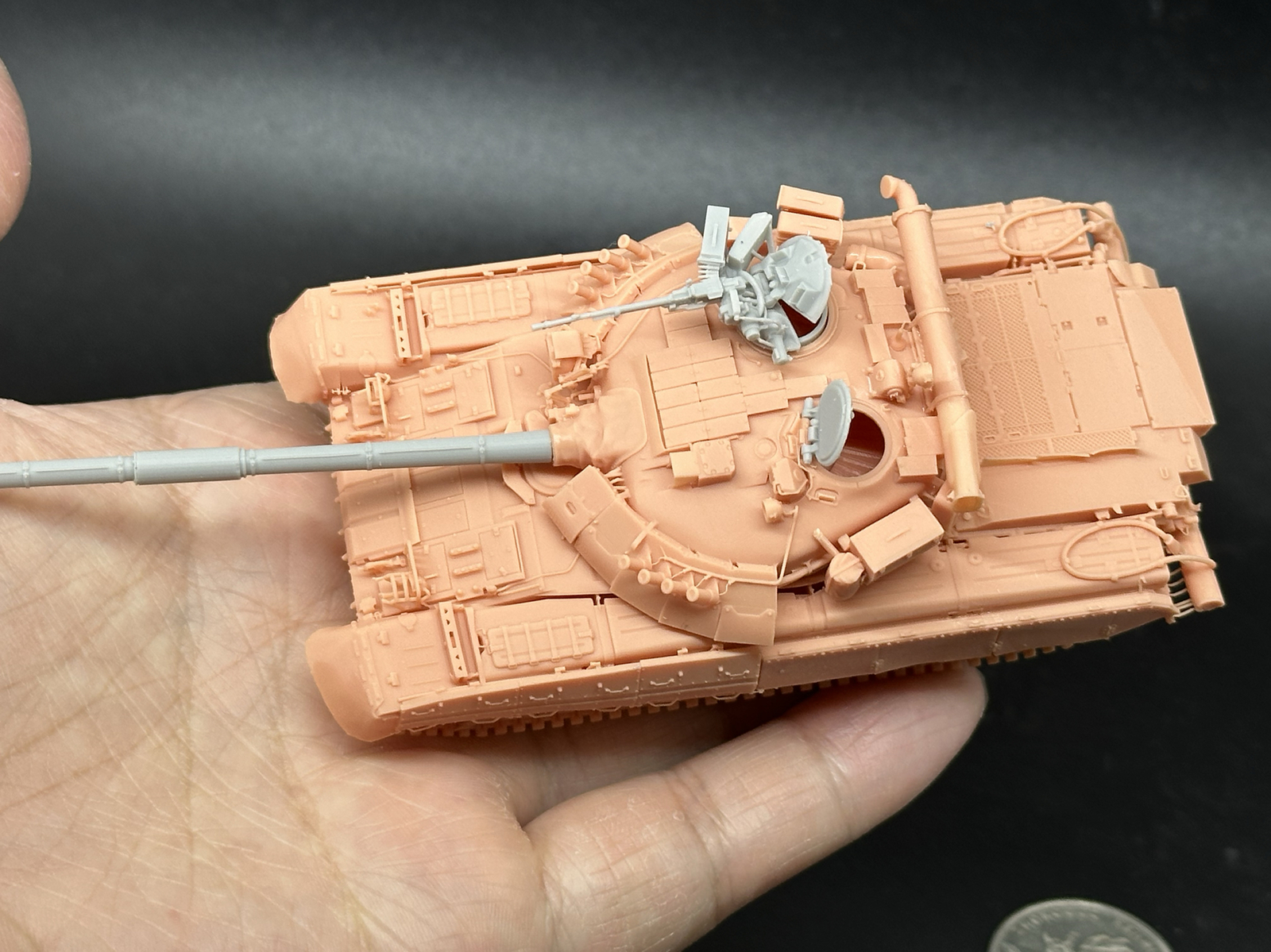 3D Printed 1/35 Russian T-80UD Main Battle Tank Unpainted Model Kit NEW ...