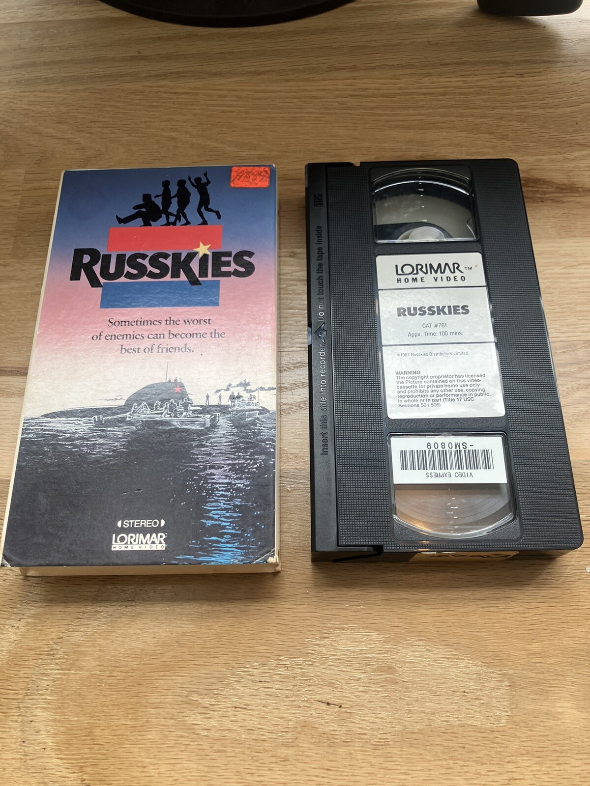Russkies-VHS-Whip Hubley/Leaf (Joaquin) Phoenix/Peter Billingsley-1987 ...