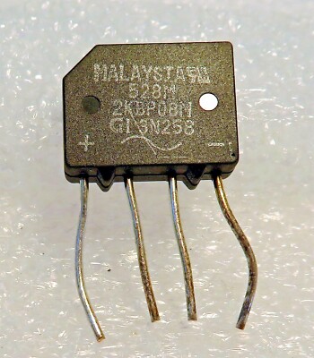 3N258 GENERAL INSTRUMENT SINGLE PHASE BRIDGE RECTIFIER 2-PC LOT | eBay