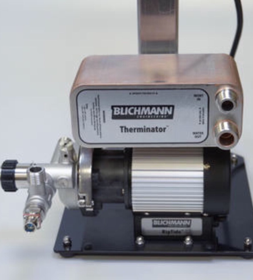 Blichmann Engineering The Therminator Plate Chiller Homebrew Beer Wine ...