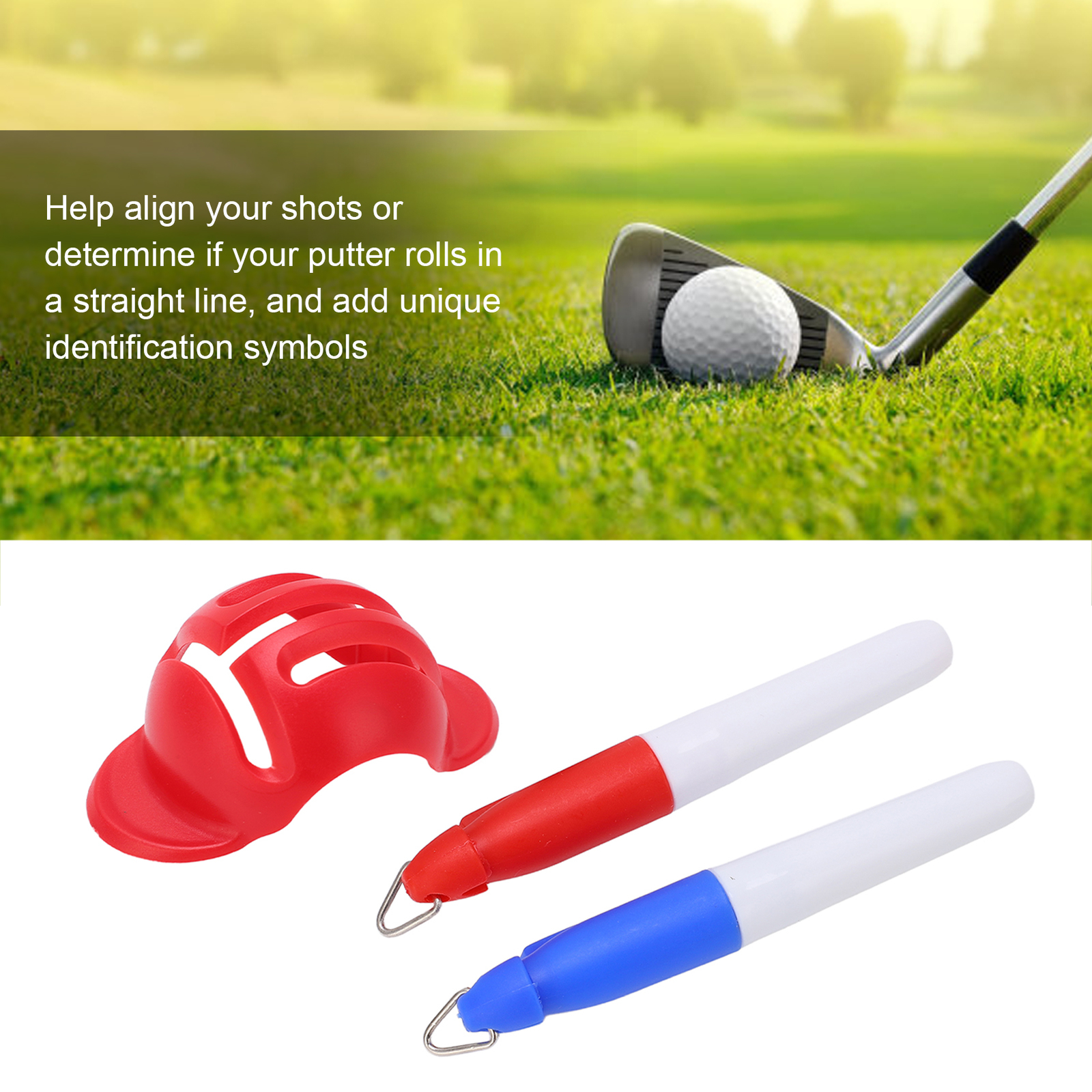 Line Drawing Device Marker Stencil Ball Triple Track 3 Line Marker DB0 ...