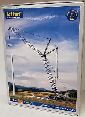 KIBRI NEW #13061 HO Scale KIT Breuer & Wasel Heavy Duty Liebherr LG ...