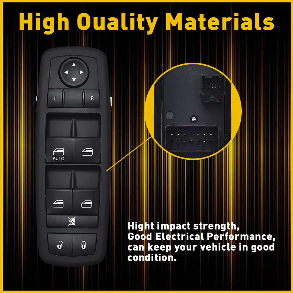 Front Left Master Window Switch 68084001AD Fit Dodge Journey 2011-2016 ...