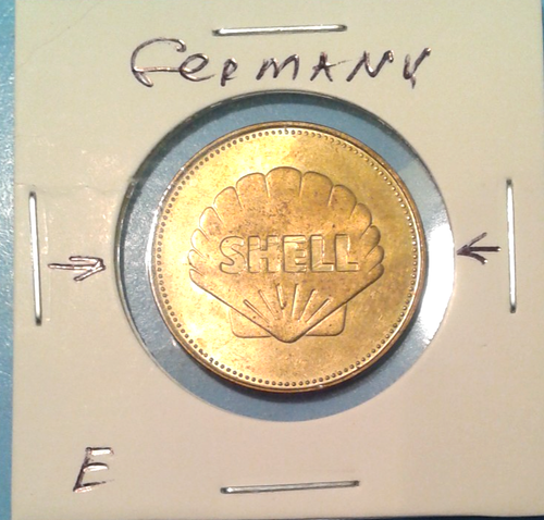 Germany Error token SHELL. Lines on SHELL. | eBay
